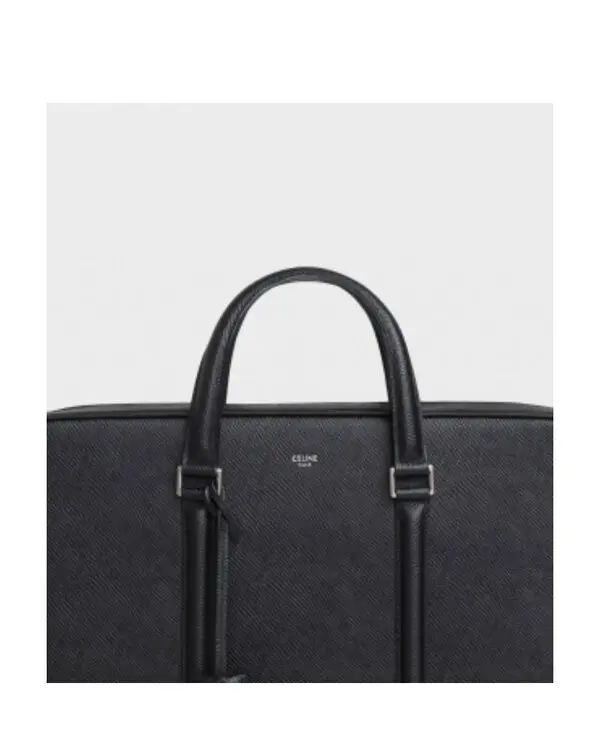 Celine Medium Grain Logo Briefcase
