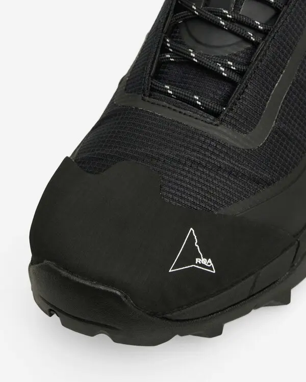 ROA Katharina Lace-up Sneakers - Black