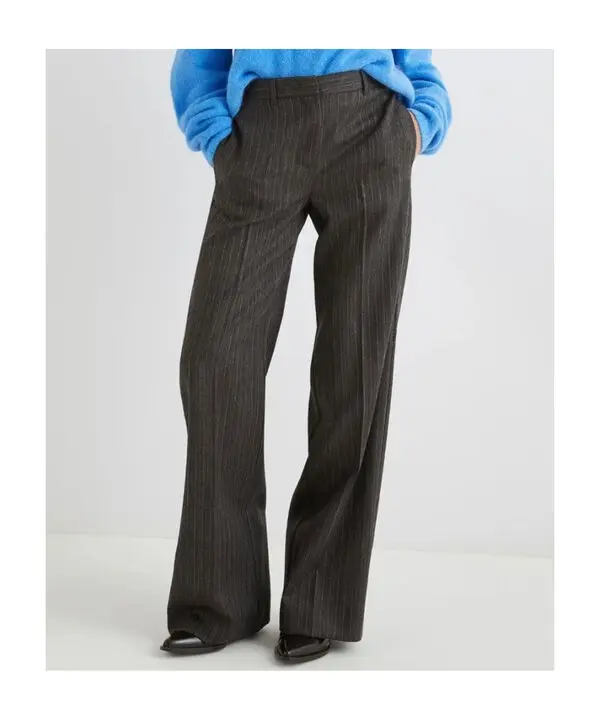 Marella Straight-fit Pure Wool Trousers