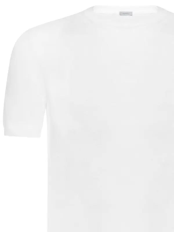 Malo Short Sleeved Crewneck T-shirt - White