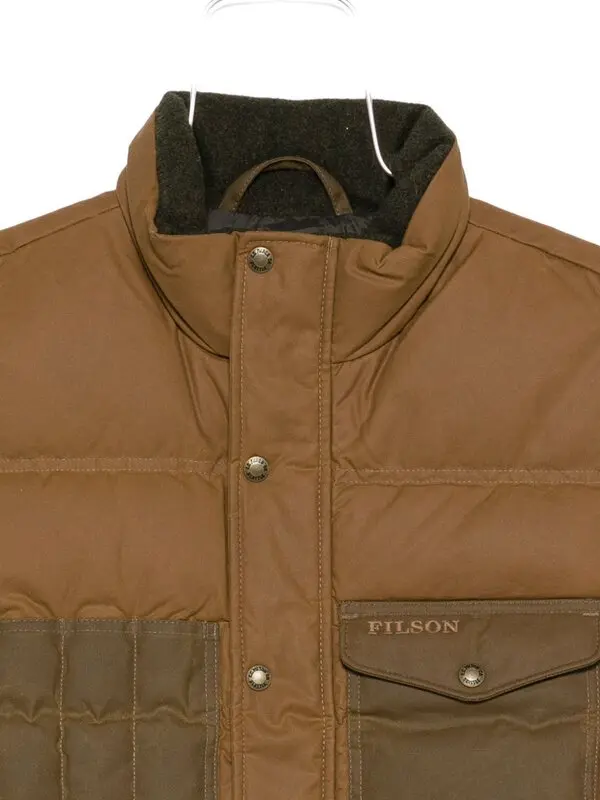 Filson Sleeveless High-neck Padded Vest