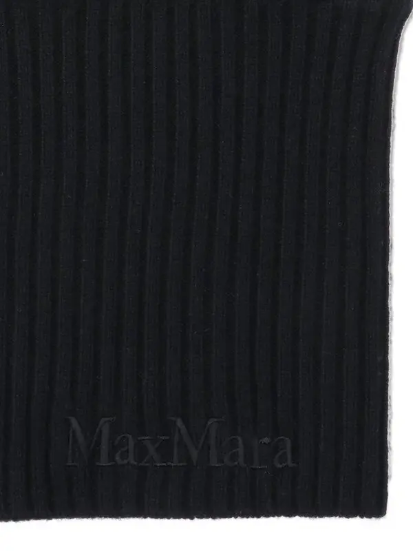 Max Mara Ribbed Knit Balaclava