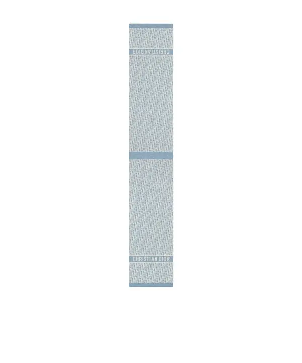 Dior Dioralps Oblique Scarf - Gray