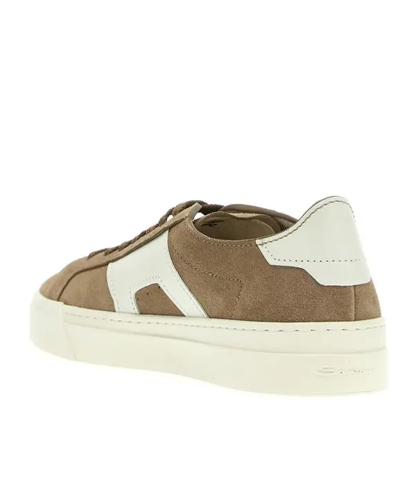Santoni Double Buckle Low-top Sneakers
