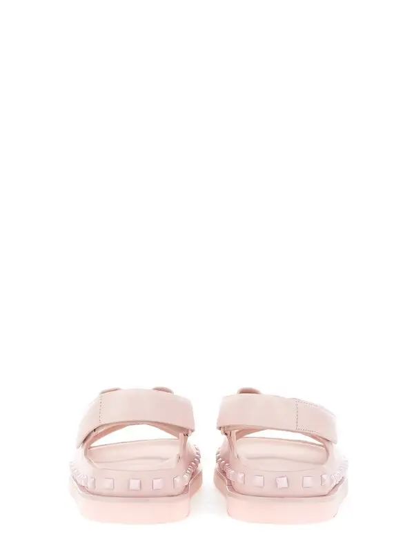 Ash Logo Embellished Flat Sandals