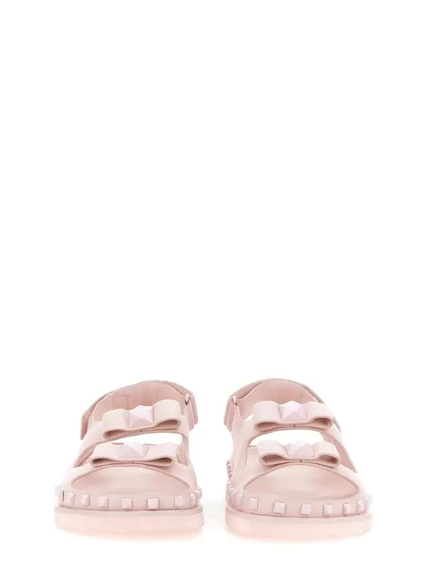 Ash Logo Embellished Flat Sandals