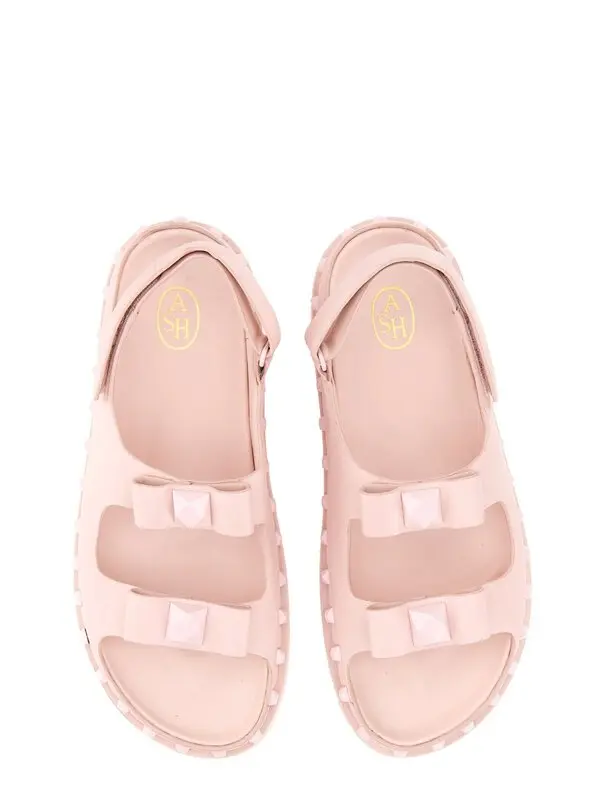Ash Logo Embellished Flat Sandals