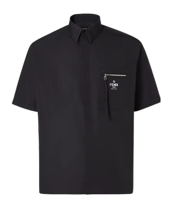 Fendi Cotton Shirt - Black