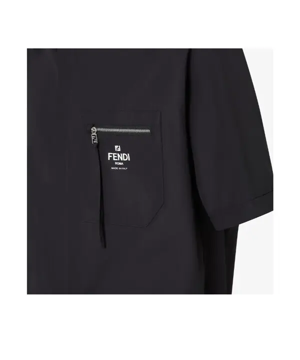 Fendi Cotton Shirt - Black
