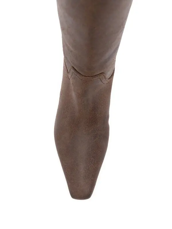Paris Texas Pointed Toe High-heeled Ankle Boots