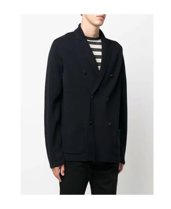 DRUMOHR Double-breasted Merino Wool Cardigan