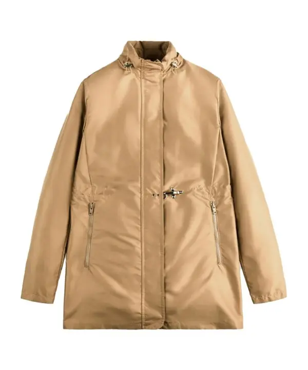 FAY Hook Waist Water-repellent Jacket - Nude
