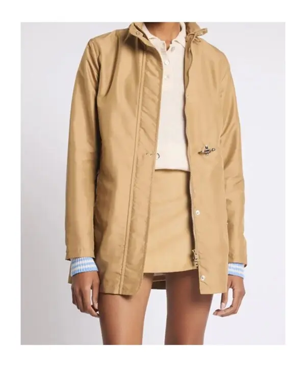 FAY Hook Waist Water-repellent Jacket - Nude