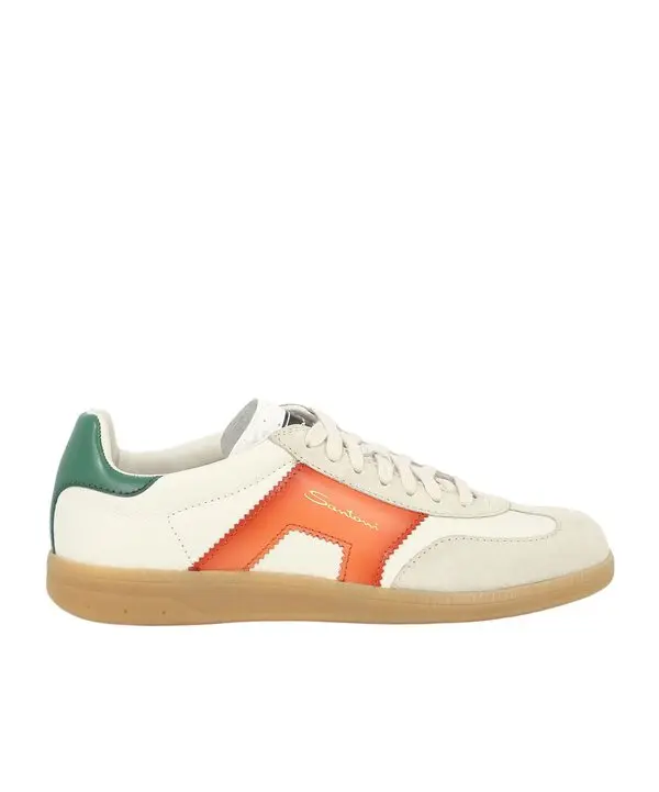 Santoni Colourblock Lace-up Sneakers