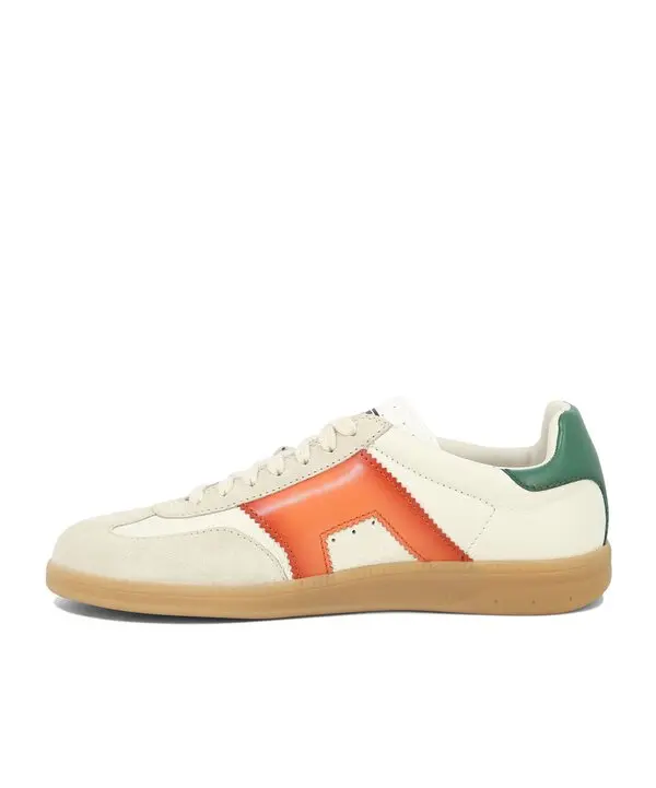 Santoni Colourblock Lace-up Sneakers