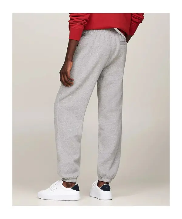 Tommy Hilfiger Cuffed Leg Fleece Joggers - Medium Heather Grey