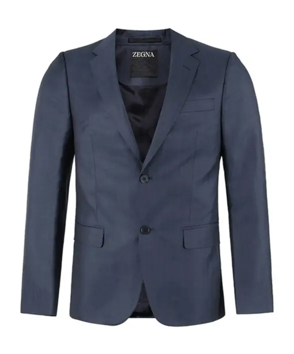 Zegna Single-breasted Two-piece Suit - Blue
