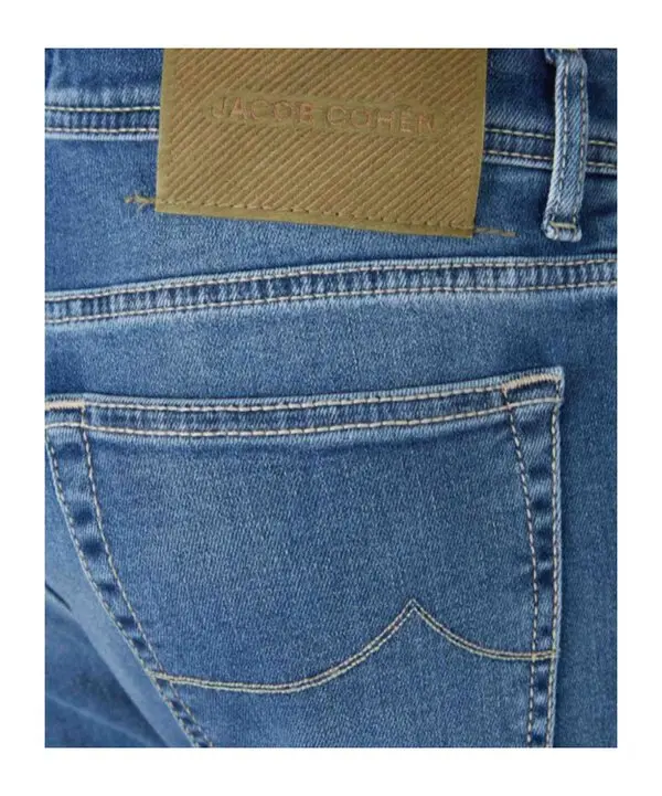 Jacob Cohen Belt Loop Jeans - Blue