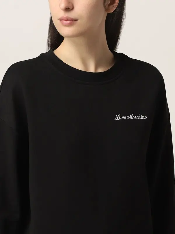 Moschino Crew Neck Long Sleeve Sweater
