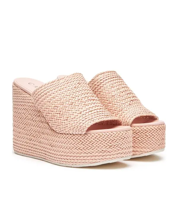 Casadei Twiga Wedge Slip-on Mules