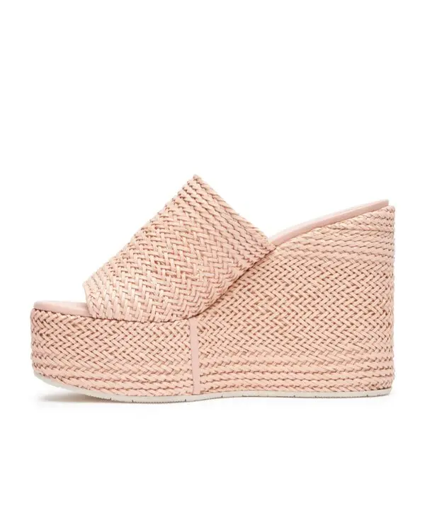Casadei Twiga Wedge Slip-on Mules
