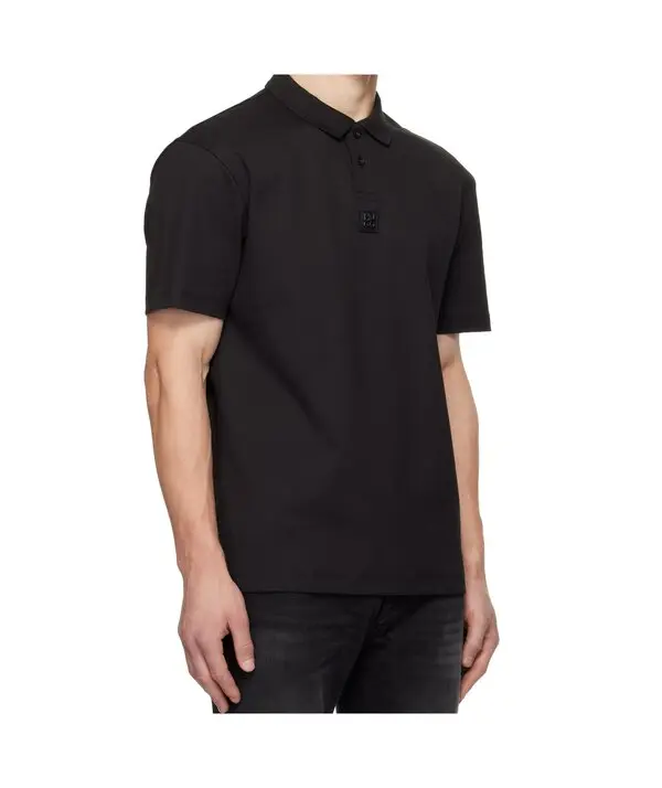 Hugo Boss Hugo Stacked Logo Short-sleeved Polo Shirt