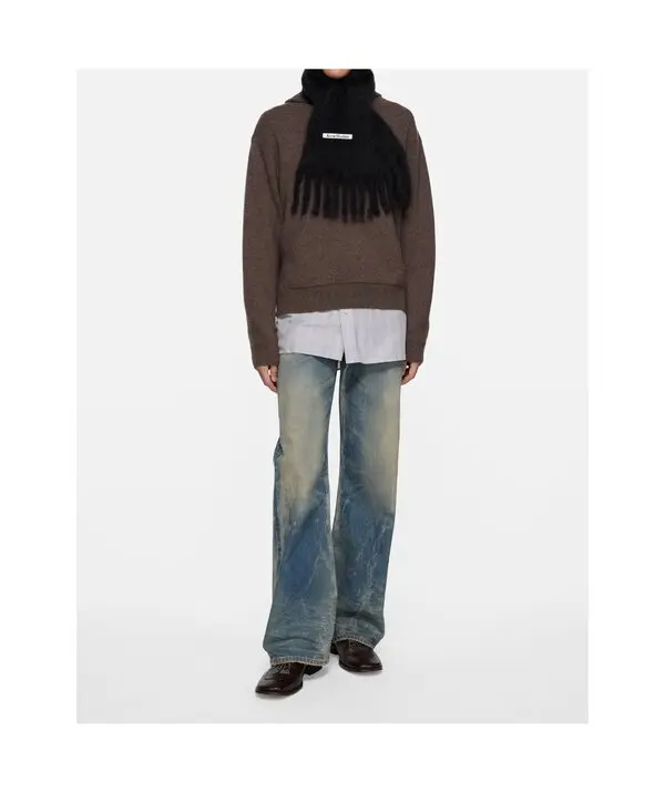 Acne Studios Fringed Scarf