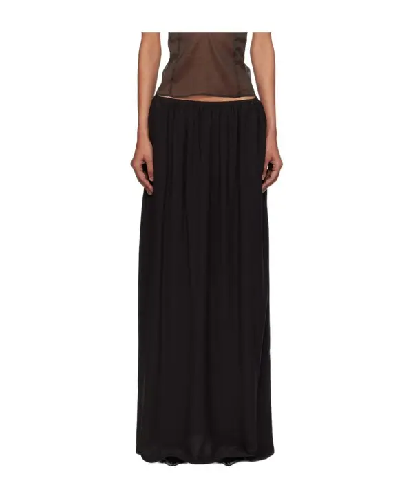 THE FRANKIE SHOP Aeson Maxi Skirt - Black