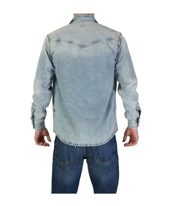Hugo Boss Press-stud Denim Shirt
