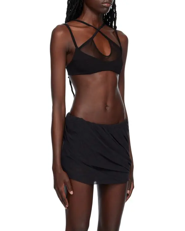 Attico The Amos Cropped Tank Top