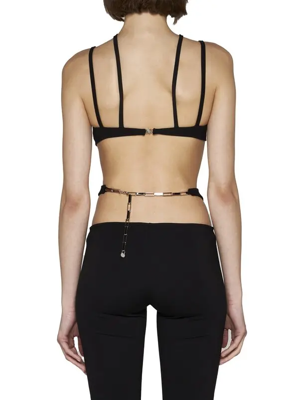 Attico The Amos Cropped Tank Top