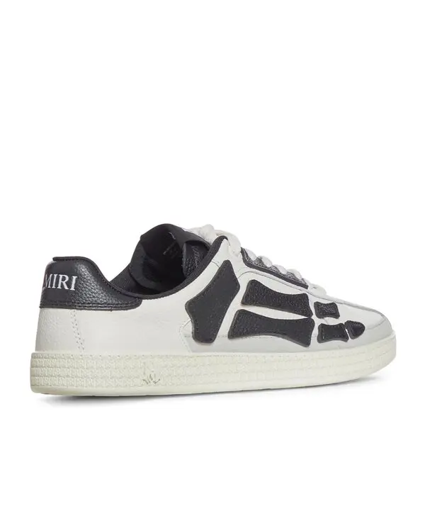 Amiri Pacific Bones Low Sneakers - Black