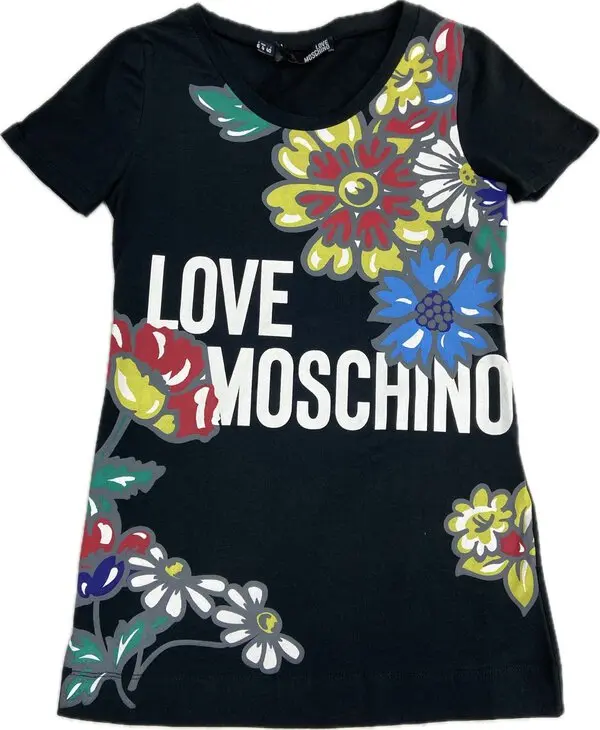 Moschino Short Sleeve T-shirt - Black