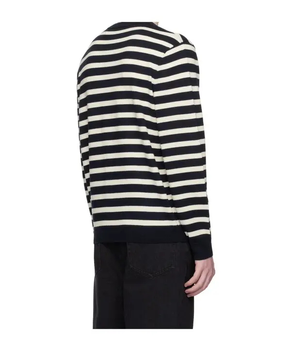 A.p.c. Striped Knitted Jumper