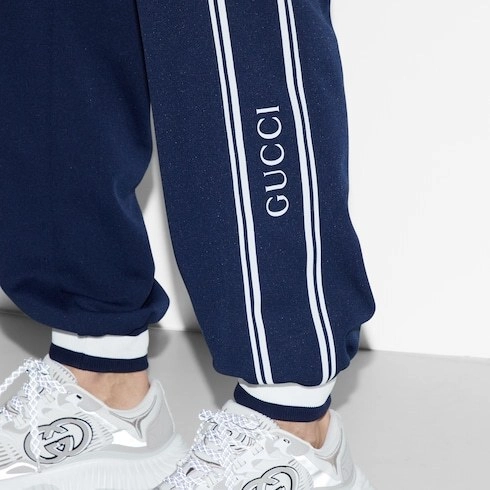 Gucci Technical Jersey Jogging Pants