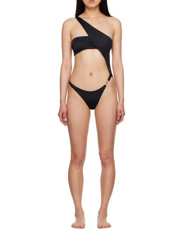 Versace Medusa Head One-piece Swimsuit - Black