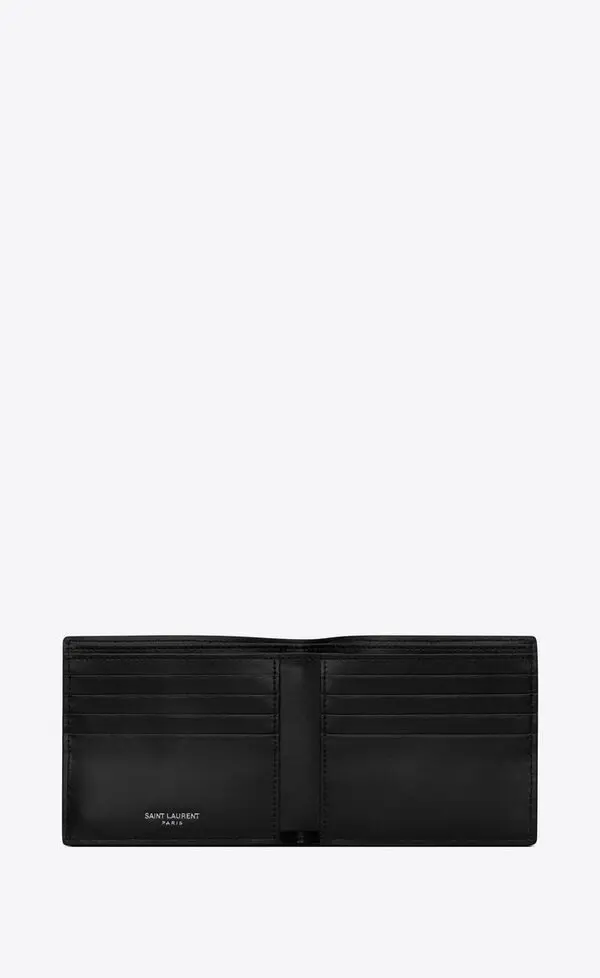 Saint Laurent Tiny Monogram East/west Wallet