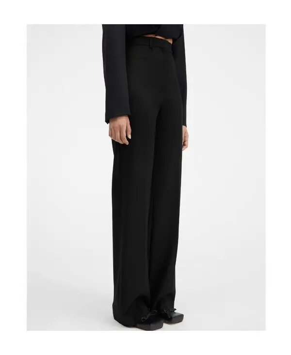 Jacquemus Wide Leg Pleated Trousers
