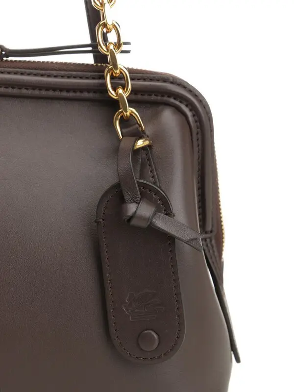 Etro Small Doc Shoulder Bag - Brown