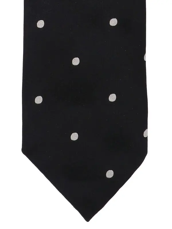 TOM FORD Polka Dot Neck Tie - Black