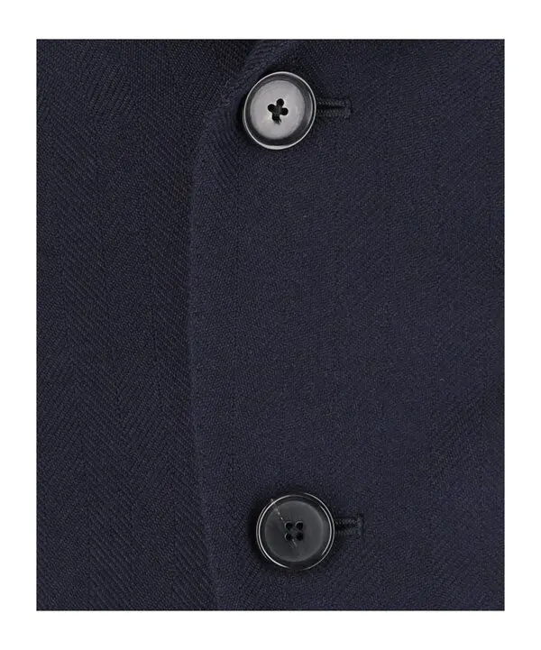 Caruso Single-breasted Jacket With Notch Lapel
