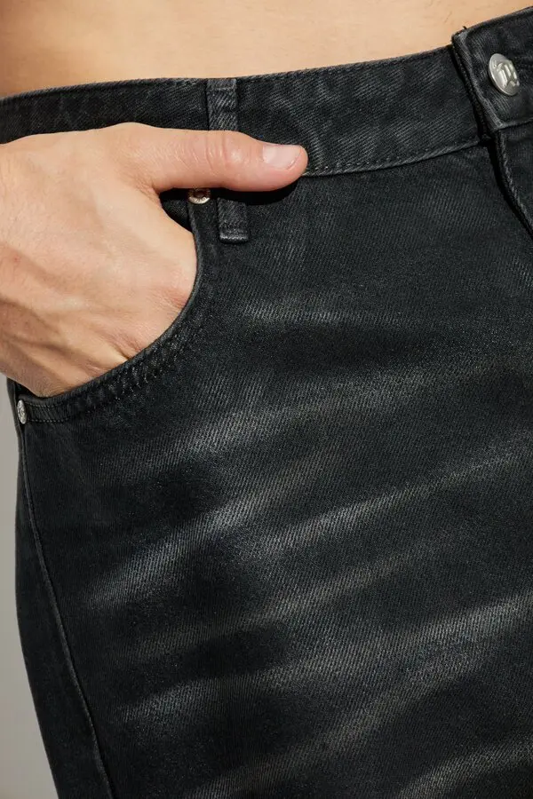 MISBHV Austin Coated Jeans - Black