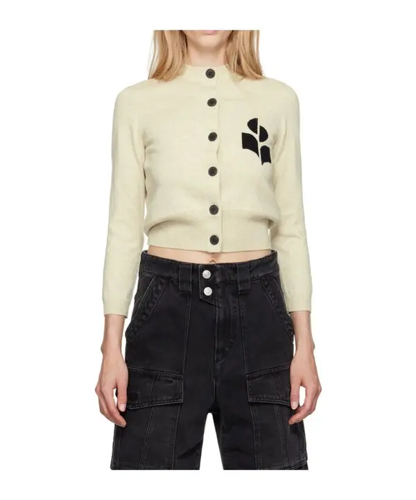 Isabel Marant Étoile Newton Logo Cardigan