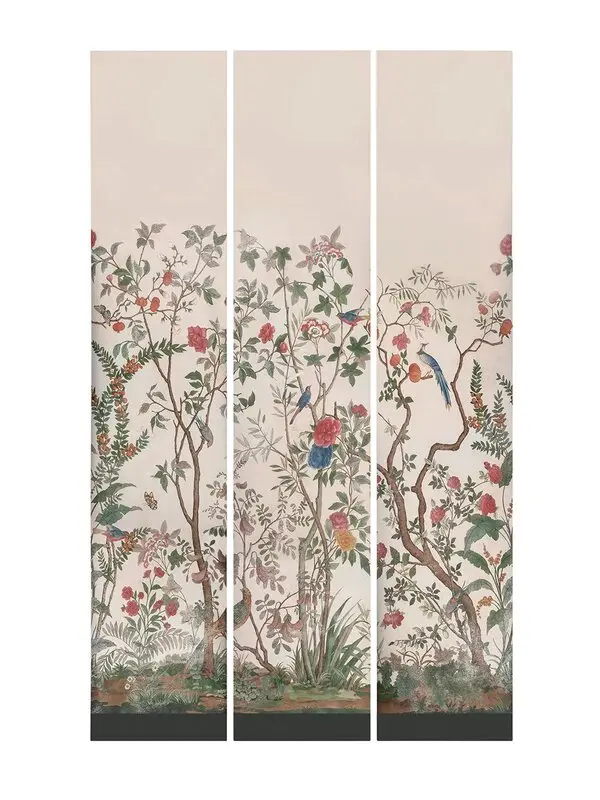 Gucci Bird And Floral Print Wallpaper