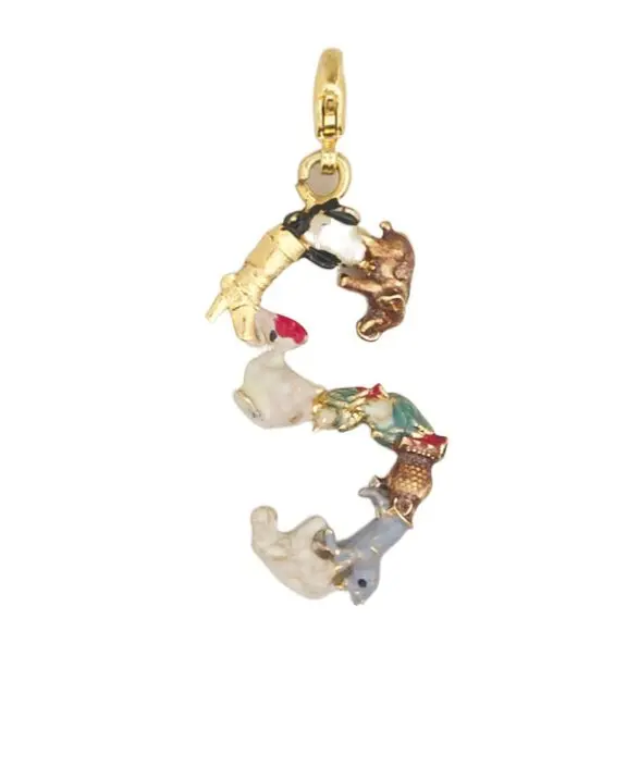 Marni Alphabet 's' Charm - Multicolor