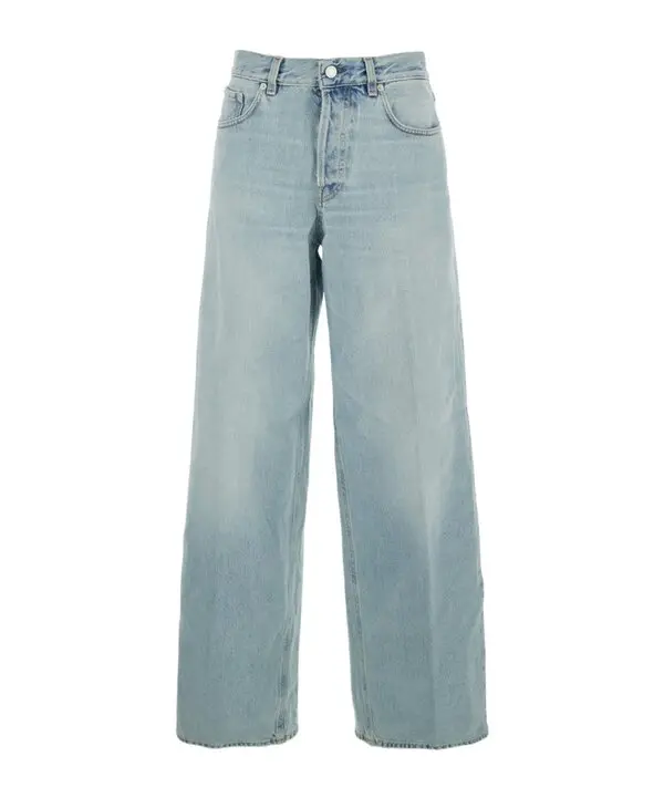 HAIKURE Celestial Bethany Wide-leg Jeans - Gray