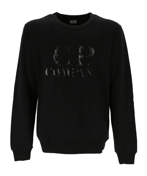 C.P. COMPANY Long-sleeved Sweatshirt - Black