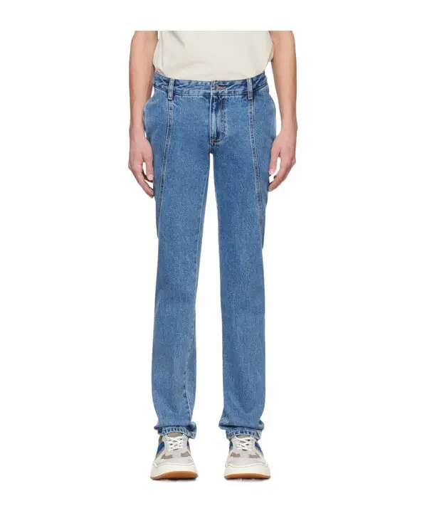 ADER ERROR Stitched Belt-loop Jeans