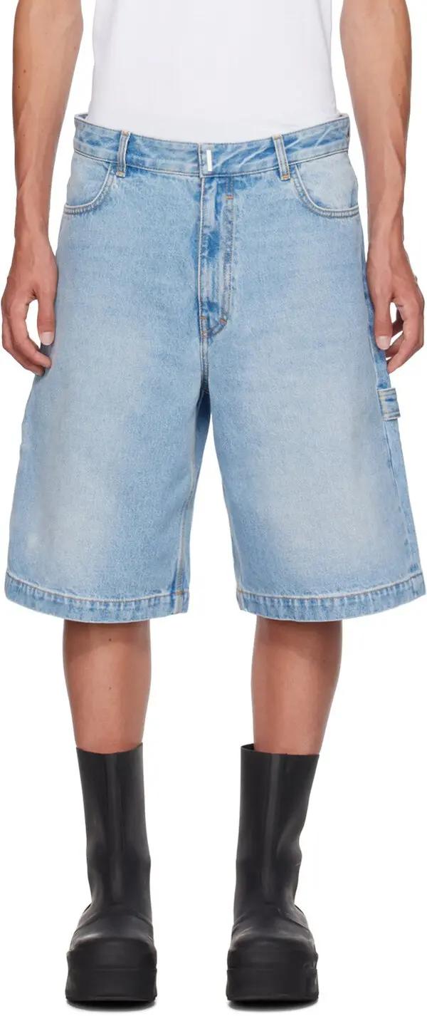 Givenchy Carpenter Denim Bermuda Shorts