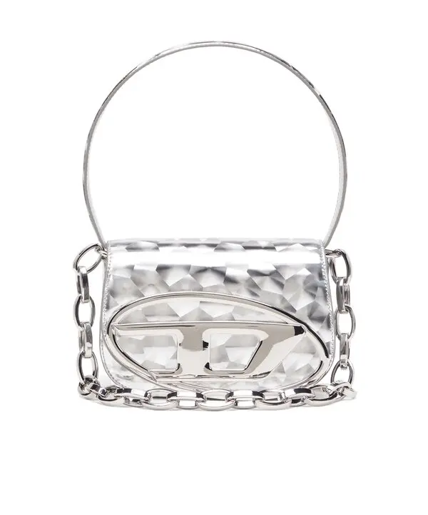 DIESEL® 1dr 3d Strobe Effect Shoulder Bag - White